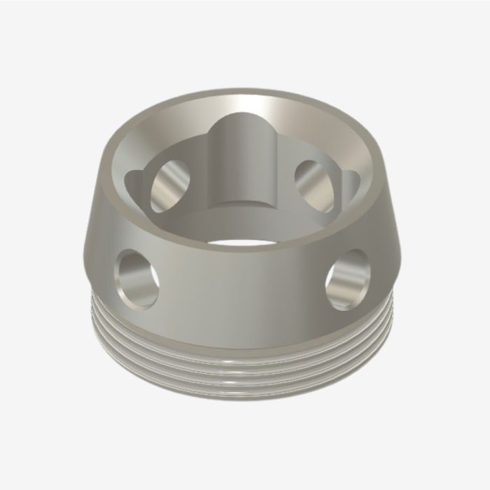 Threaded Connector - Receiver - Healtec